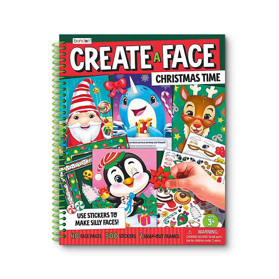 CHRISTMAS CREATE A FACE, Item 1741368.