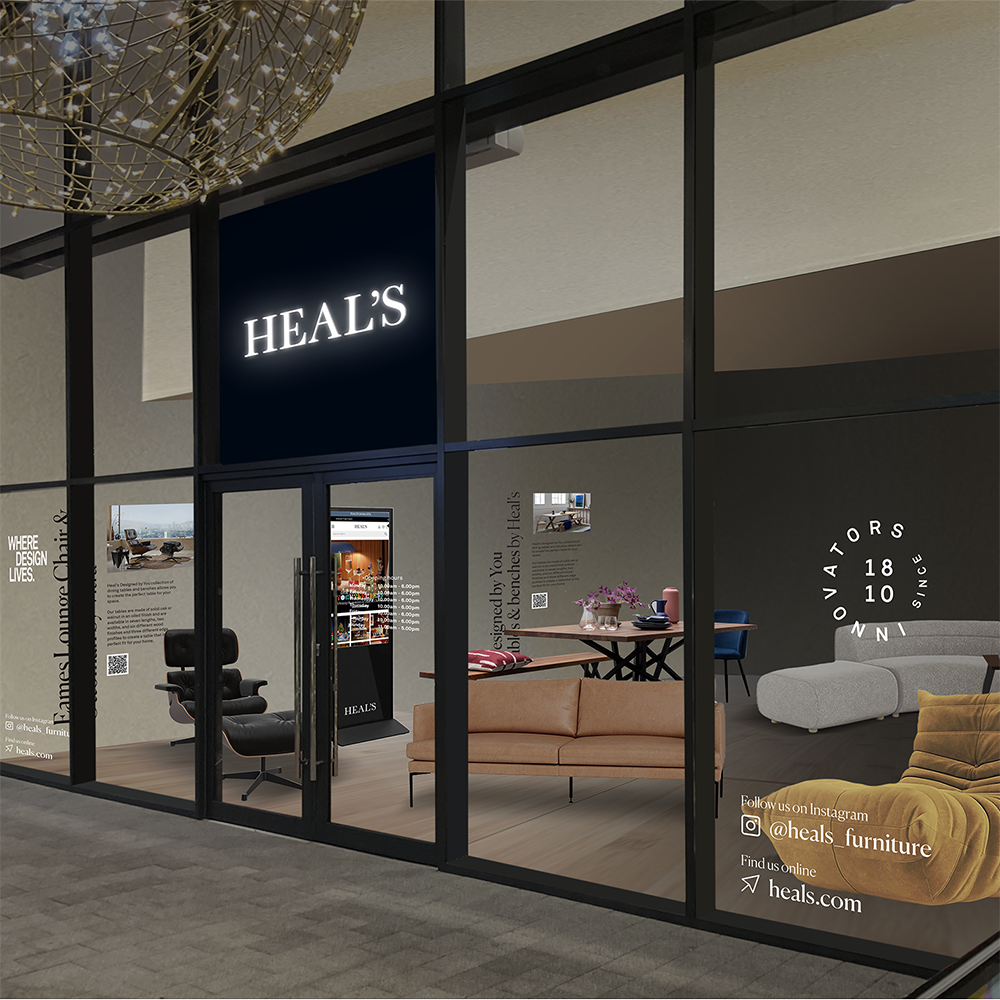 Heal's furniture store