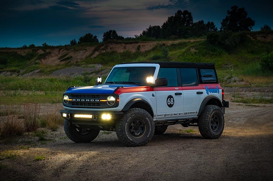 Ford Bronco Throwback Build